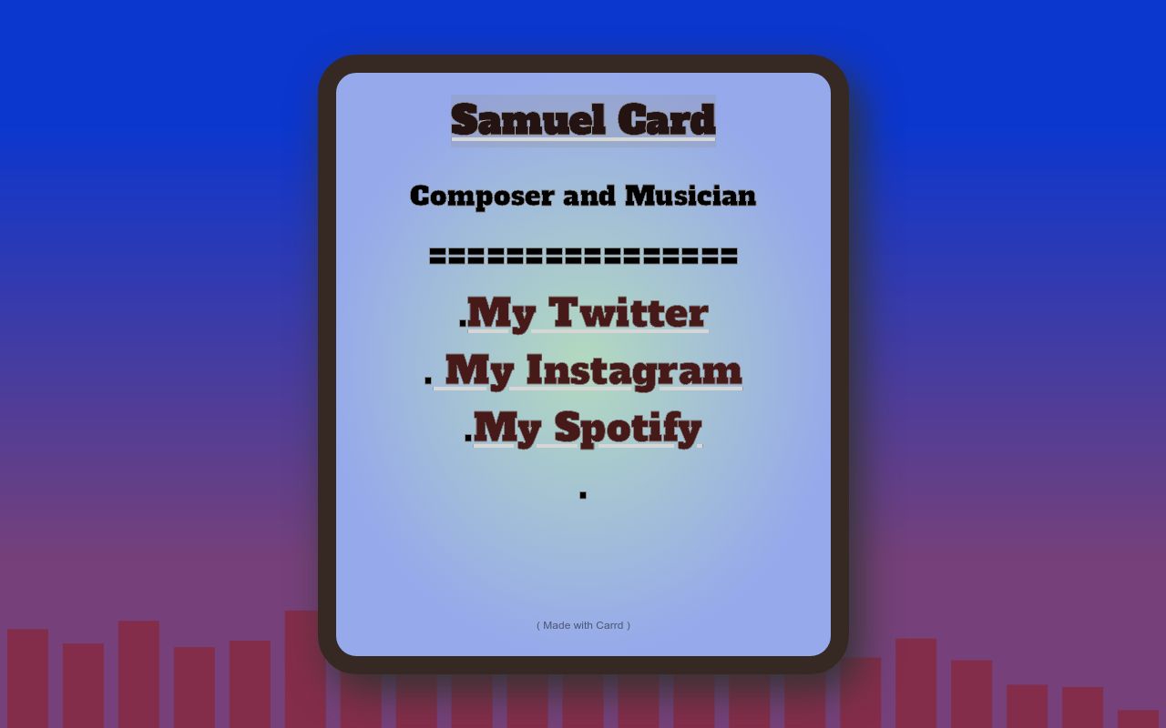 Samuel Card